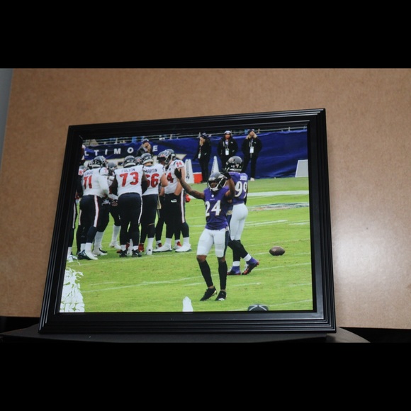 Wall Decor | Baltimore Ravens 8x1 Pictures With Frame | Poshmark